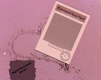 Chuff Chart Countdown to Retirement Chart Download - Etsy