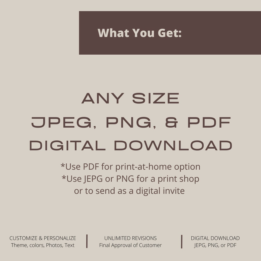 Custom Made Poster Design, Digital Flyer, Instant Flyer/poster Download ...