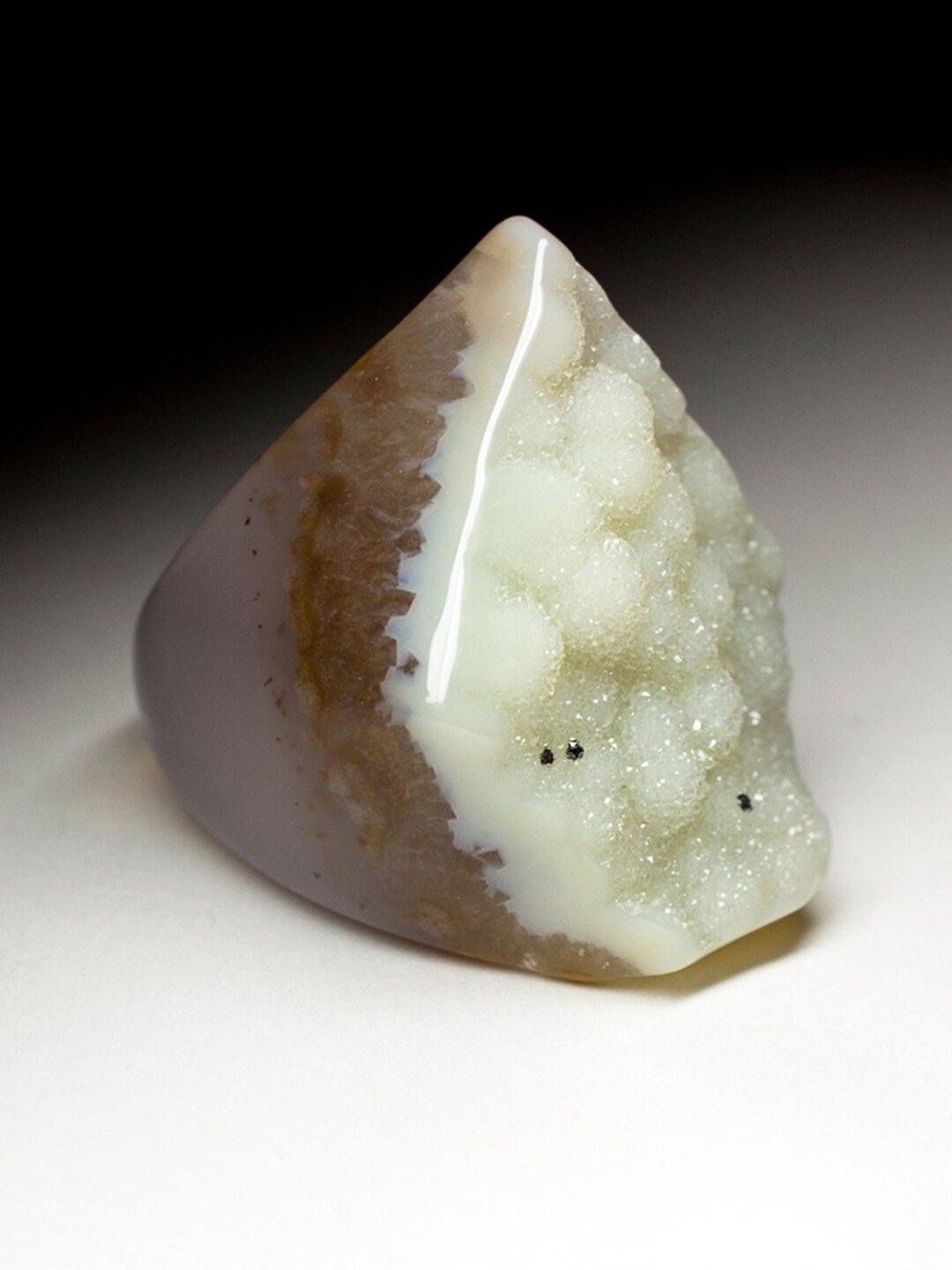 Large Solid Quartz Ring Raw Uncut Stone Unisex Healing Jewelry - Etsy