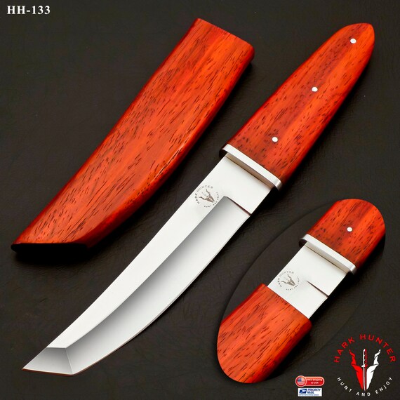 Full-tang Samurai JAPANESE Tanto wooden Sheath-classic Tanto - Etsy