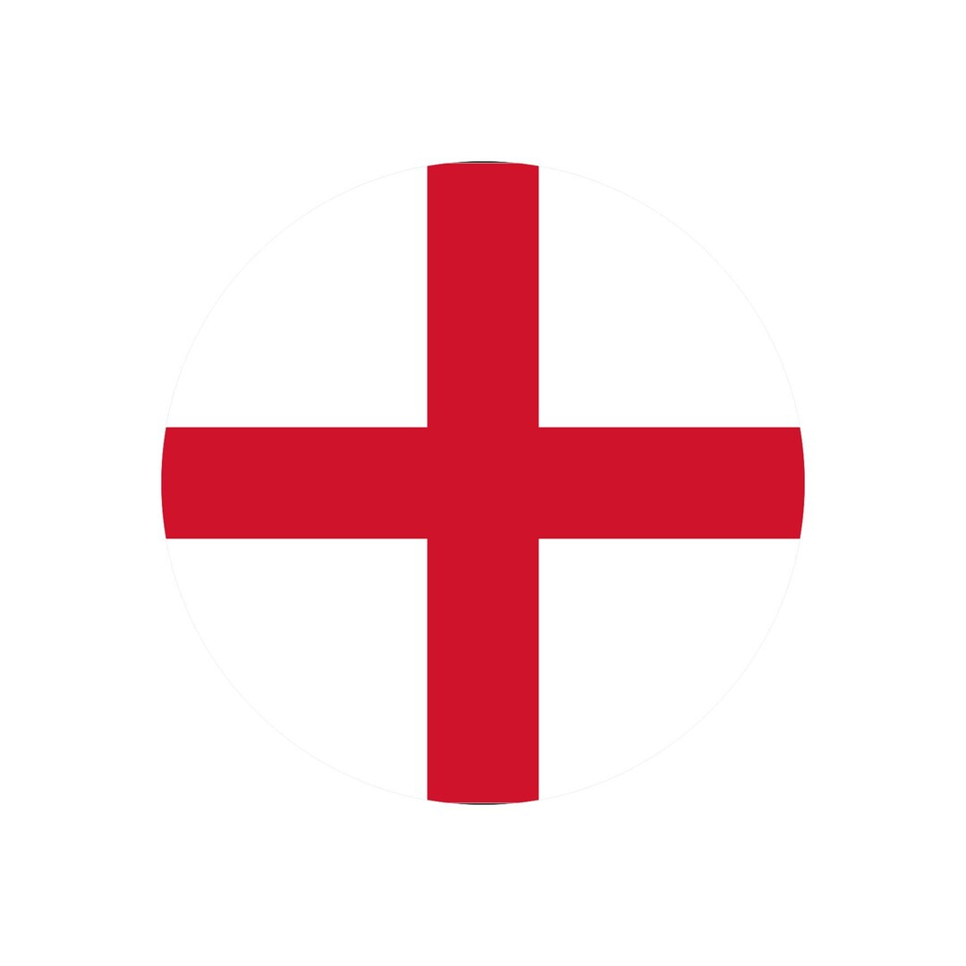 England Sticker 8 Cm Round Flag Round Vinyl Stickers EM World Cup - Etsy