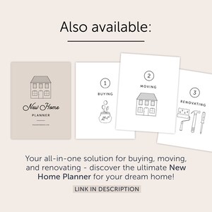 Home Renovation Planner Printable, Home Remodel Planner, PDF – DOWNLOAD ...