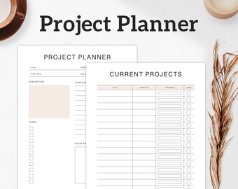 Printable 2023 Project Planner - Etsy