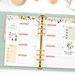 Weekly Planner Printable, Floral Undated 2-page Spread, PDF – DOWNLOAD ...