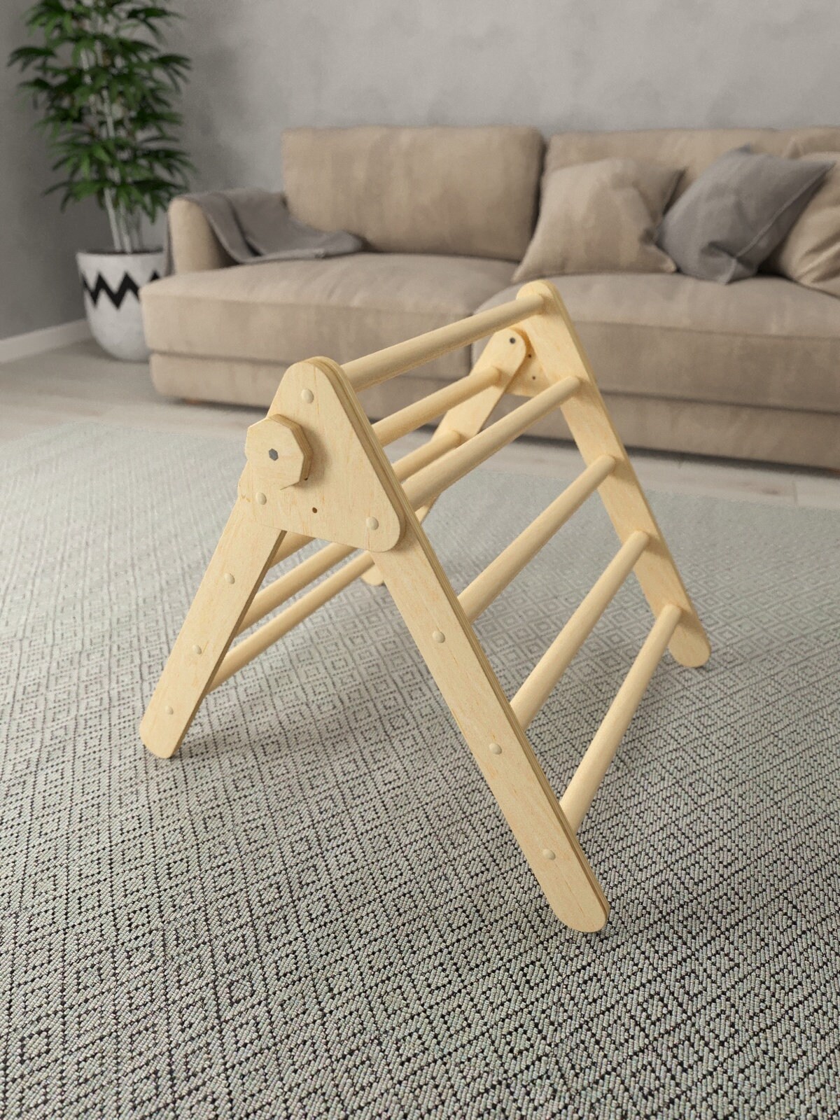 Foldable Climbing Triangle Plans, Сlimbing Stairs Plans, Pikler ...