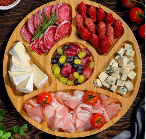 Serving Tray Cnc, Food Snack Tray, Vector File, Vector Plan, DXF, SVG ...