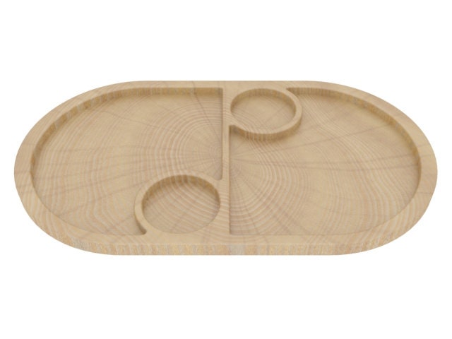 Wine Serving Tray Dxf, Serving Plate Cnc, Serving Tray, Food Snack Tray ...