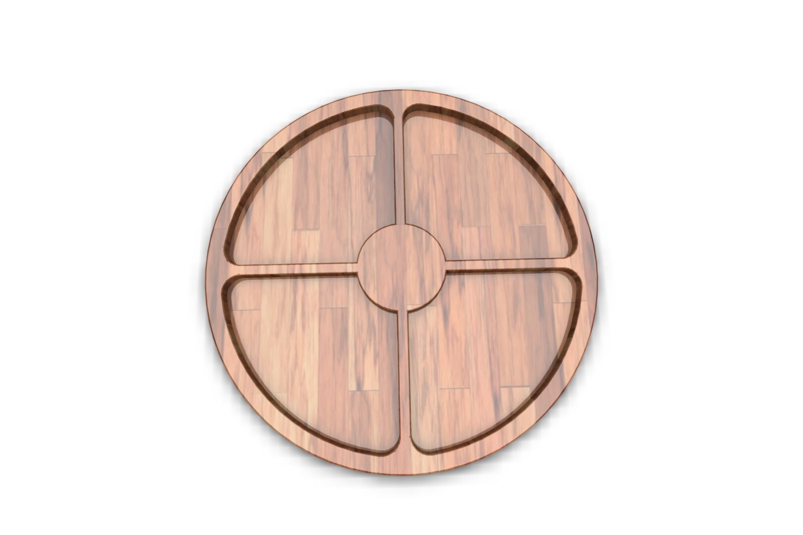 Serving Plate Cnc, Vector Plan, Vector File, DXF, SVG, Cnc File for ...