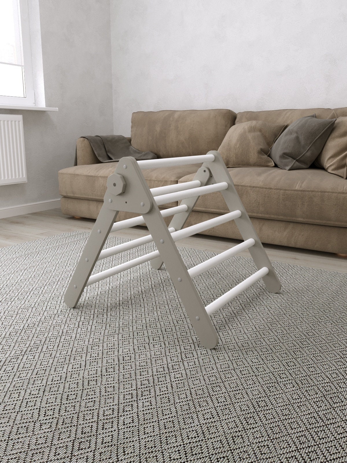 Foldable Climbing Triangle Plans, Сlimbing Stairs Plans, Pikler ...