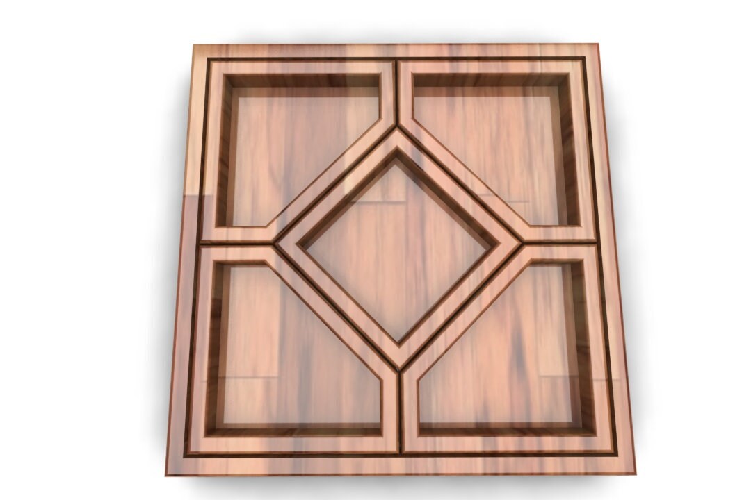 Serving Plates Files 3in1 , Serving Tray, Compartmental Dish, Cnc File ...