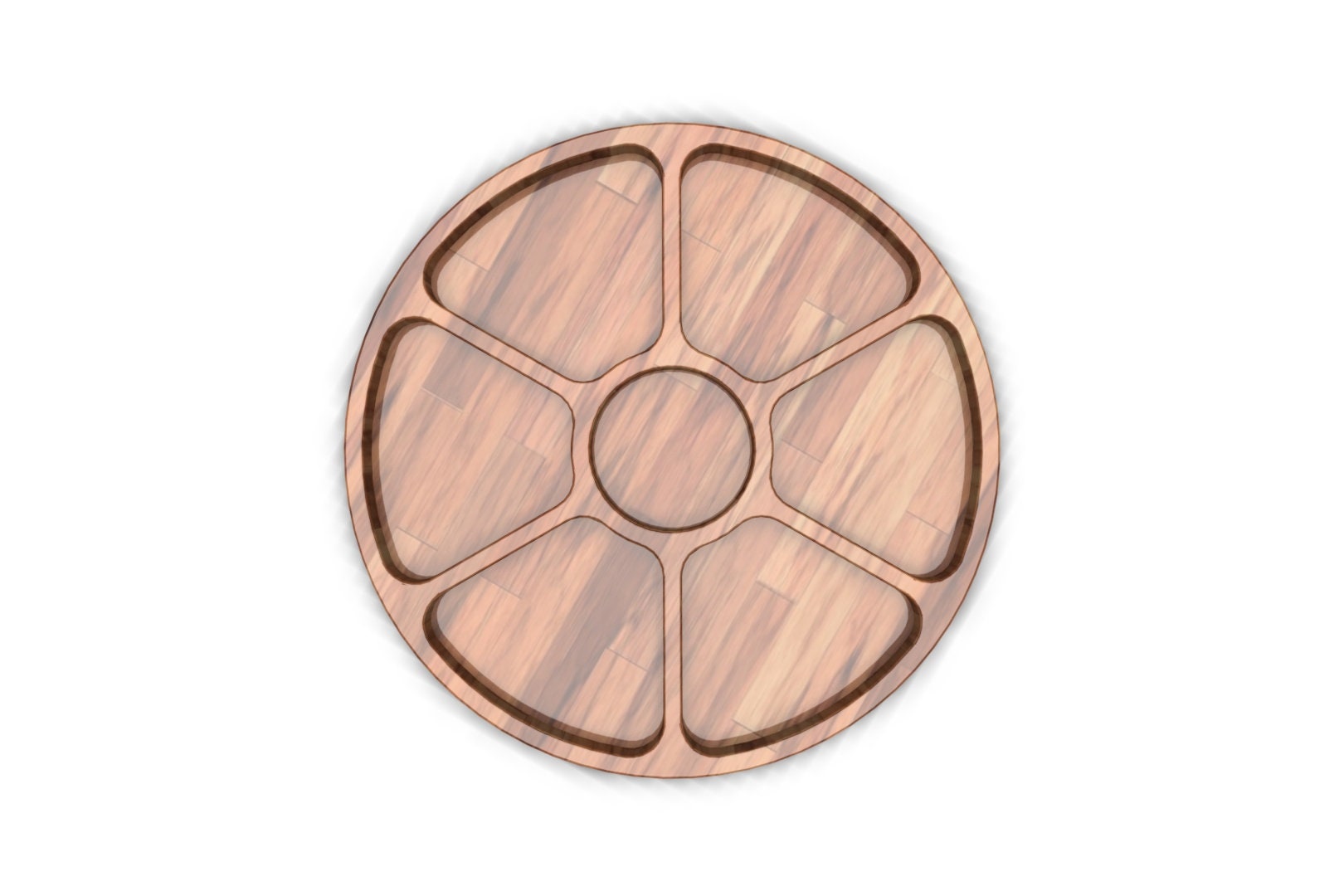 Serving Plate Cnc, Vector Plan, Vector File, DXF, SVG, Cnc File for ...