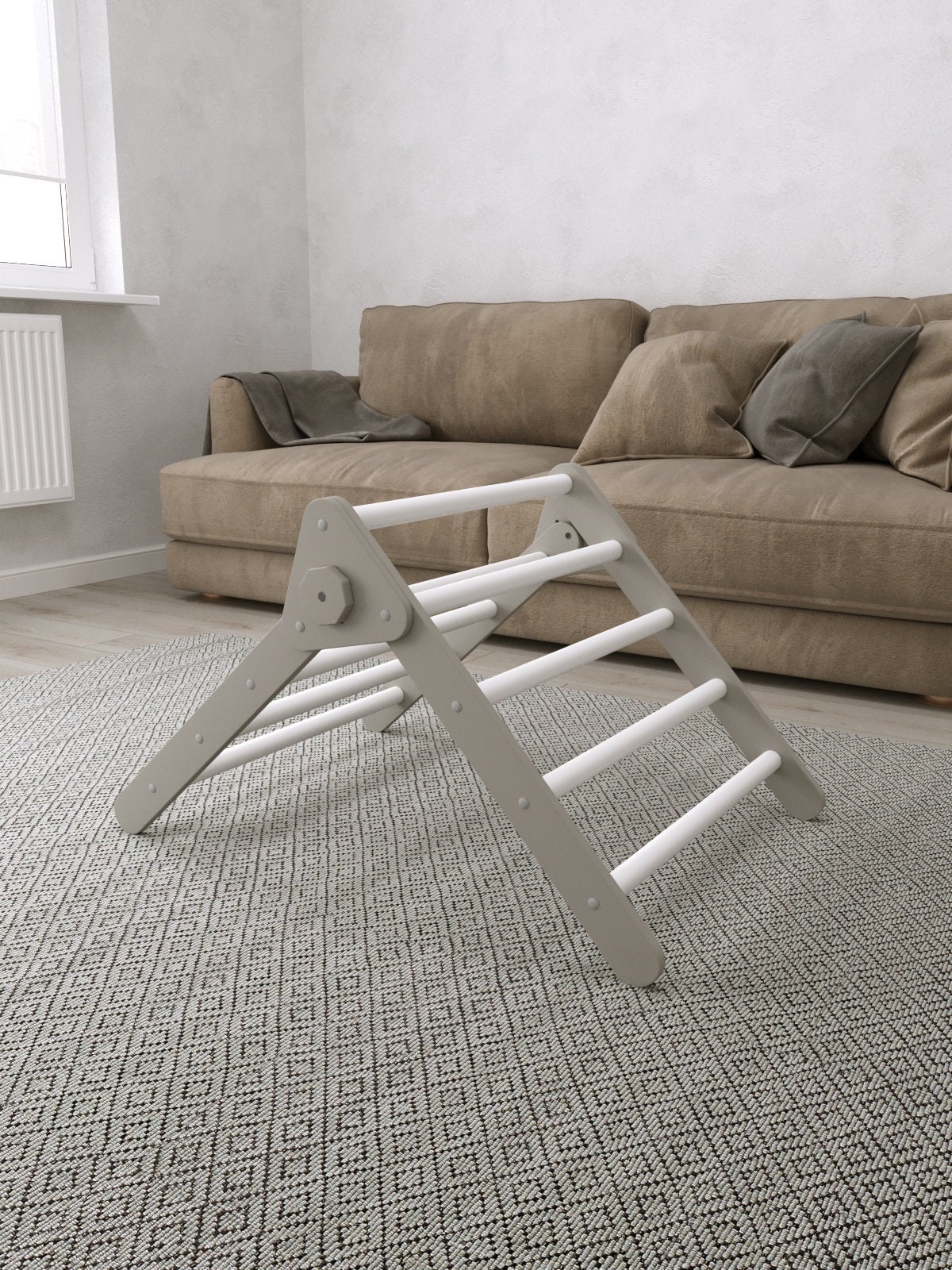 Foldable Climbing Triangle Plans, Сlimbing Stairs Plans, Pikler ...