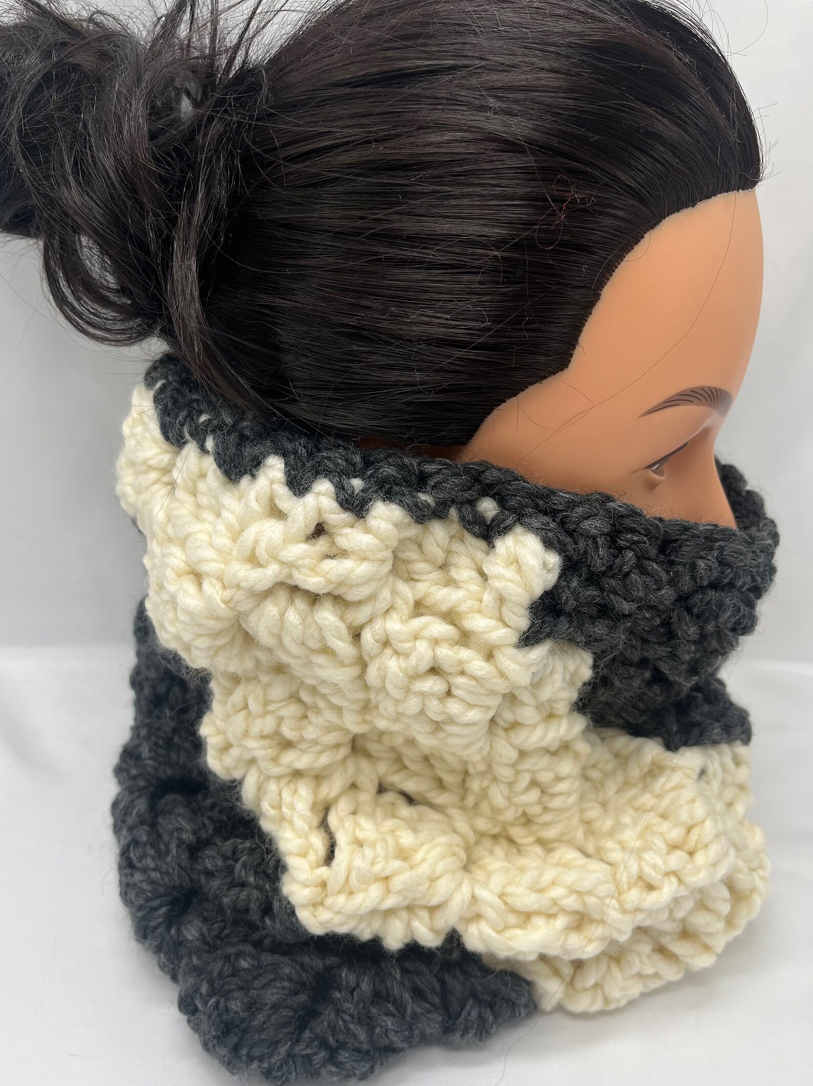 Winter Neck Warmer for Women Chunky Knit Cowl - Etsy