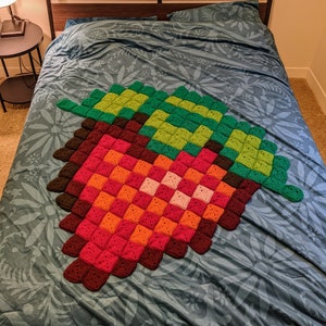 Strawberry Crochet Blanket Pattern | Beginner Friendly Crochet Pattern ...