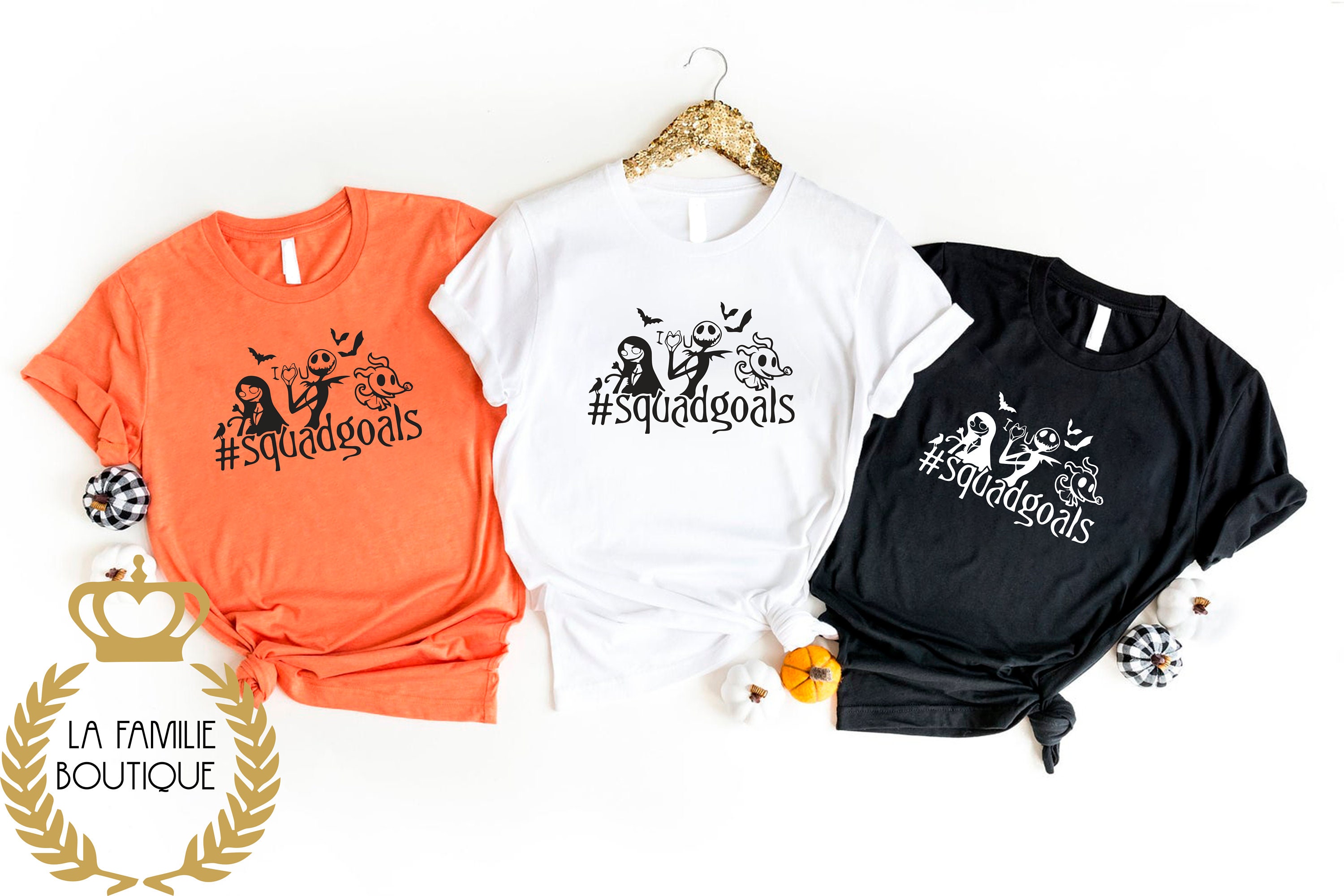 Halloween Squad Goals Cute Matching Shirt, Halloween Goals Shirt ...