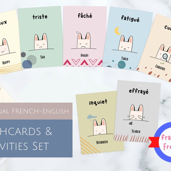 France Flashcards - Etsy