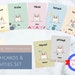 French-english Bilingual Emotions Chart + Flashcards Set | Printable ...