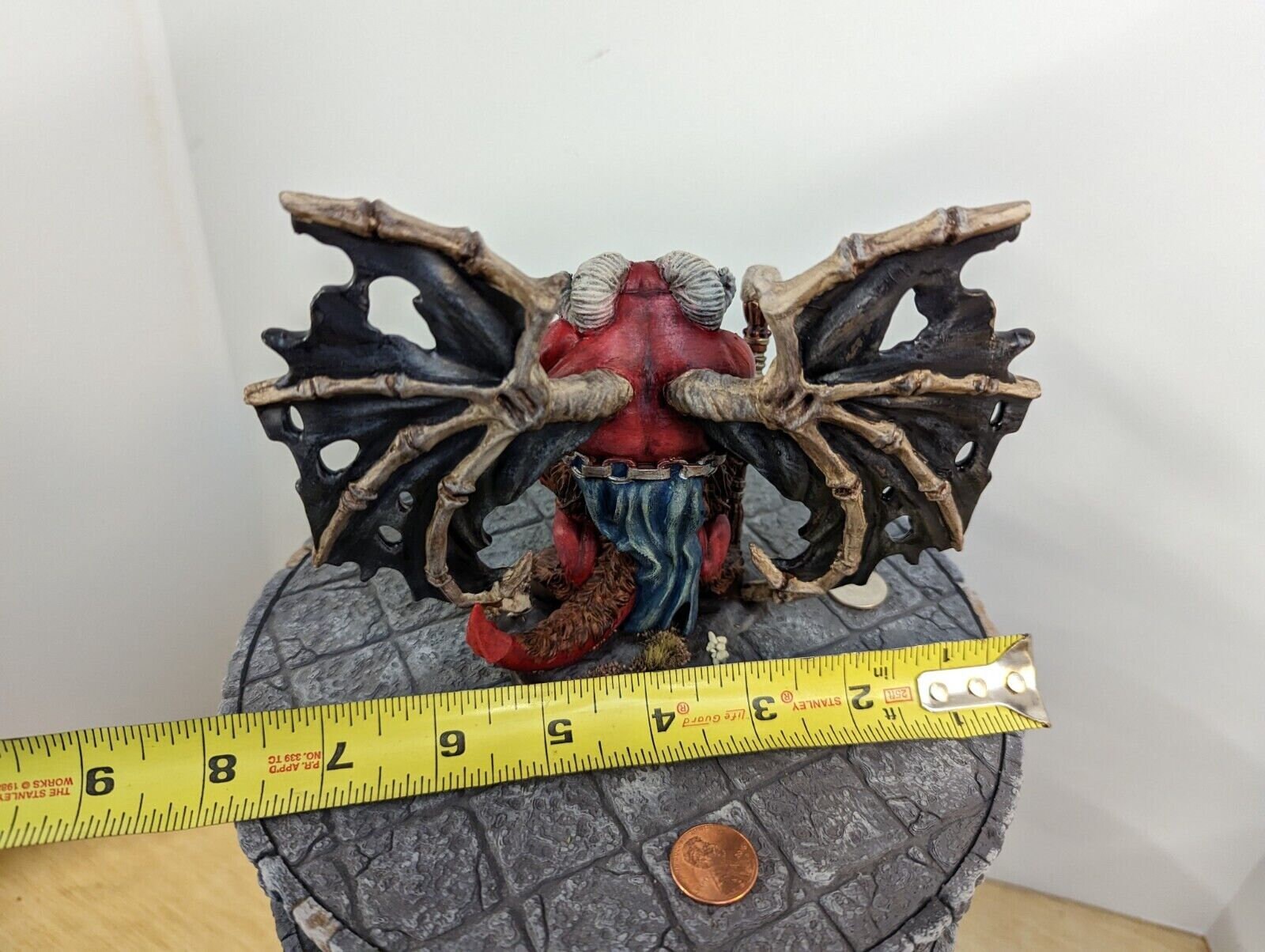 Dungeons and Dragons Painted Orcus Mini, Handcrafted RPG Game Figure ...