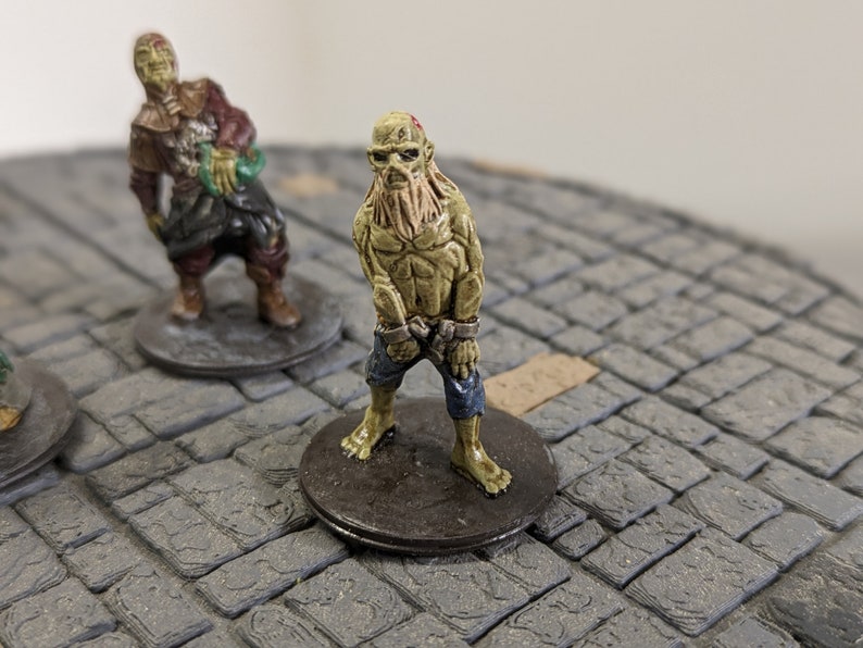 Zombie/ Undead Hand Painted Miniatures for D&D, Dungeons and Dragons ...