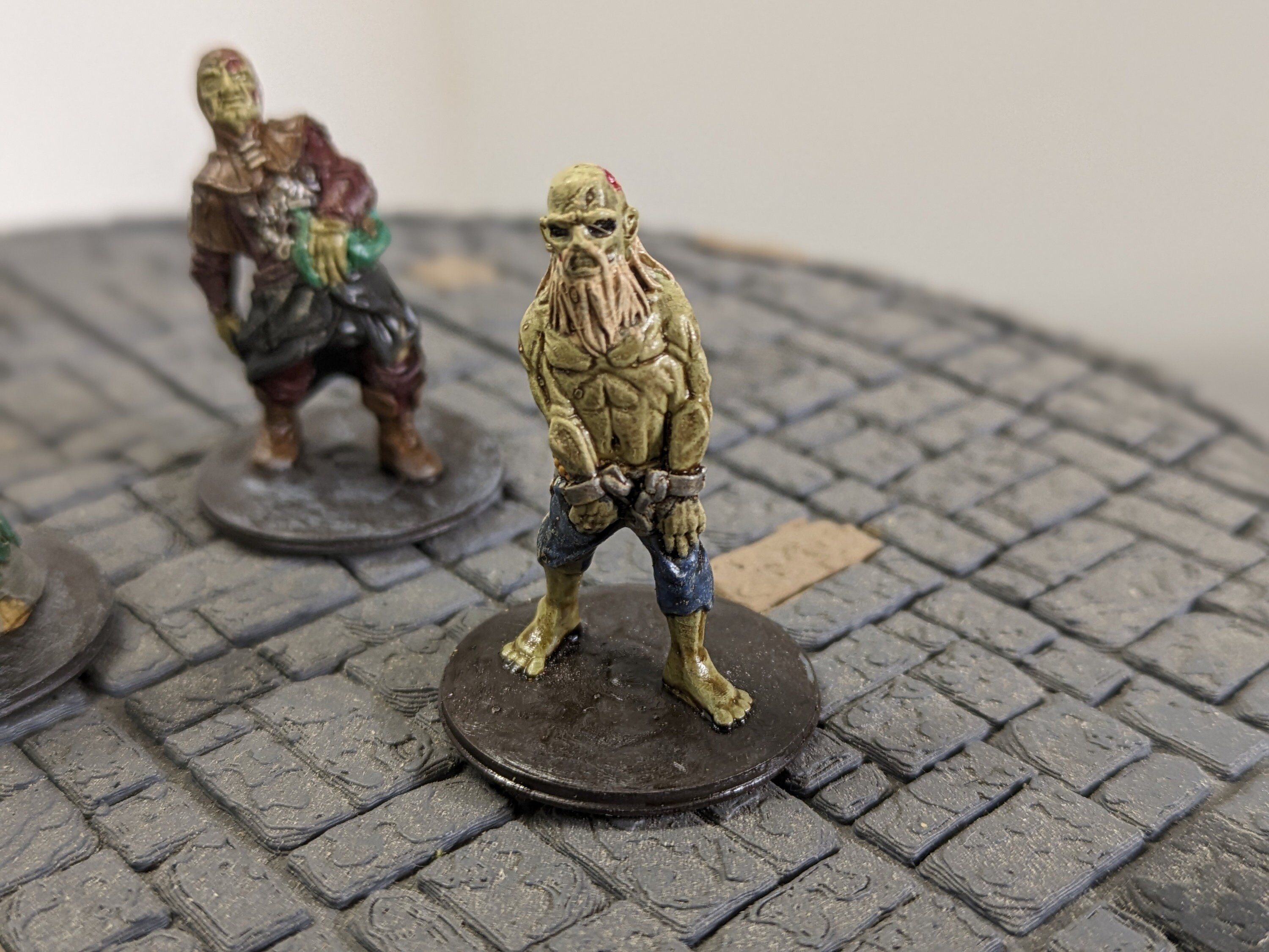 Zombie/ Undead Hand Painted Miniatures for D&D, Dungeons and Dragons ...