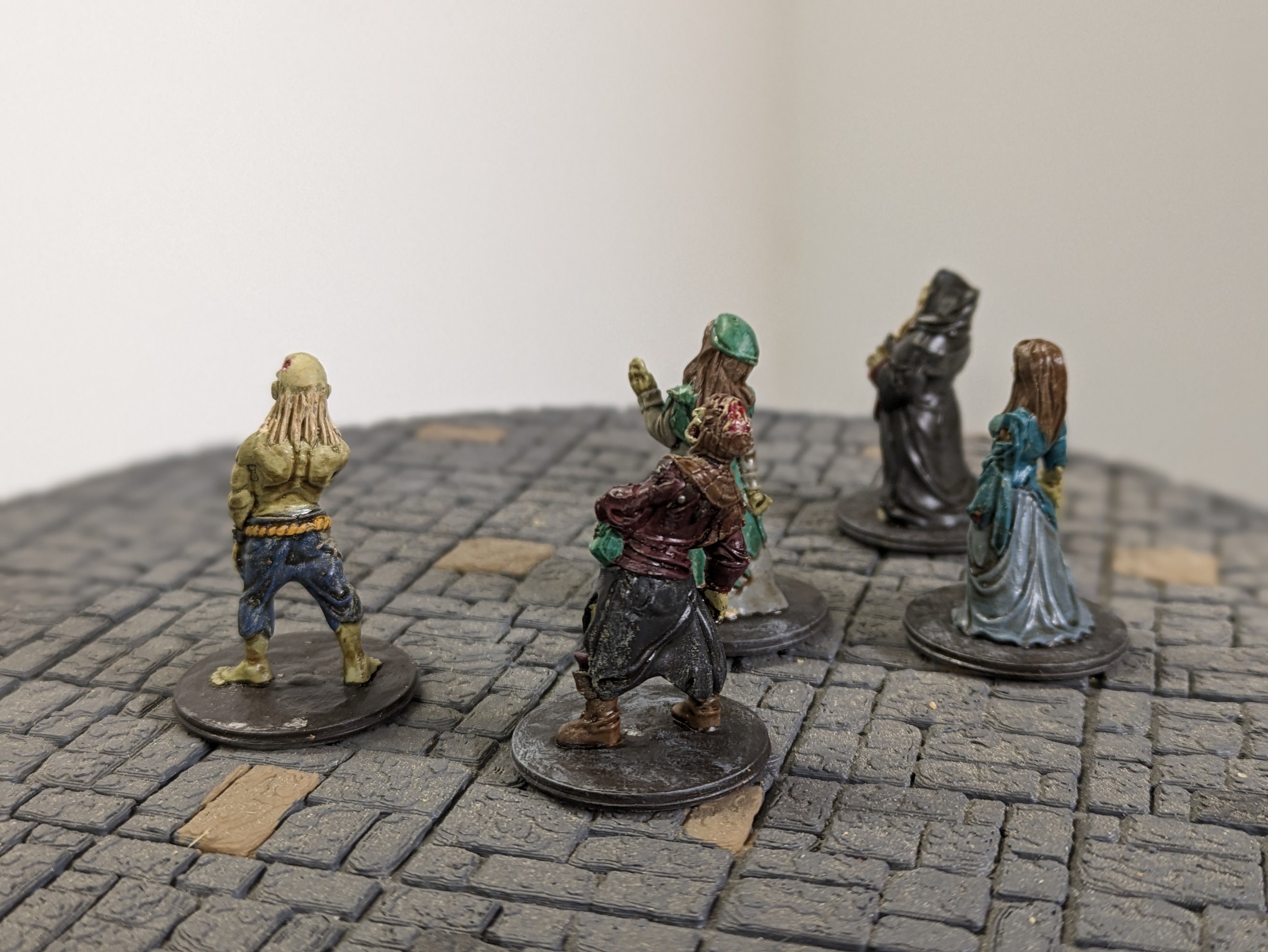 Zombie/ Undead Hand Painted Miniatures for D&D, Dungeons and Dragons ...