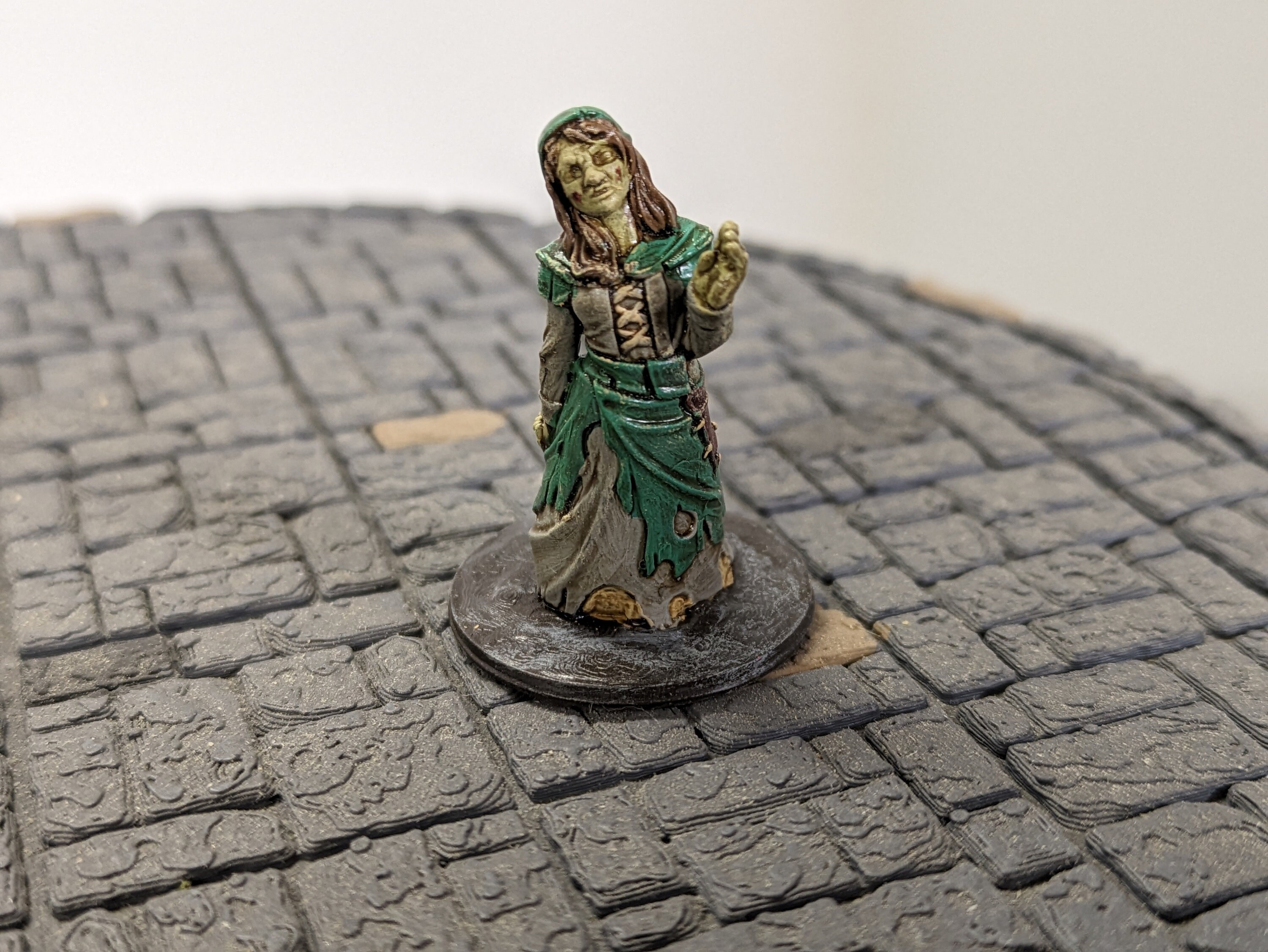 Zombie/ Undead Hand Painted Miniatures for D&D, Dungeons and Dragons ...