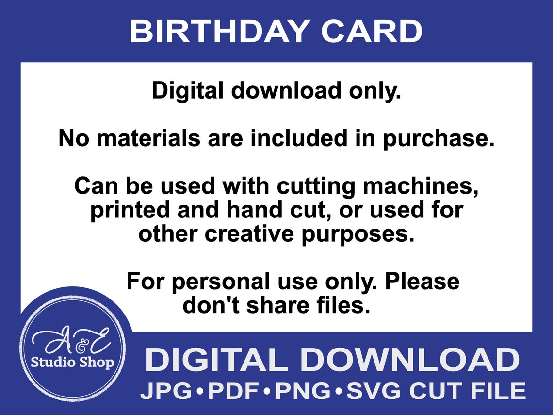 Birthday Card Happy Birthday Theatre Stage Image Files - Etsy