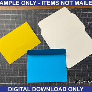 Papercut Envelope - Blank - 4.25" X 6.25" - SVG Cut & Image Files ...