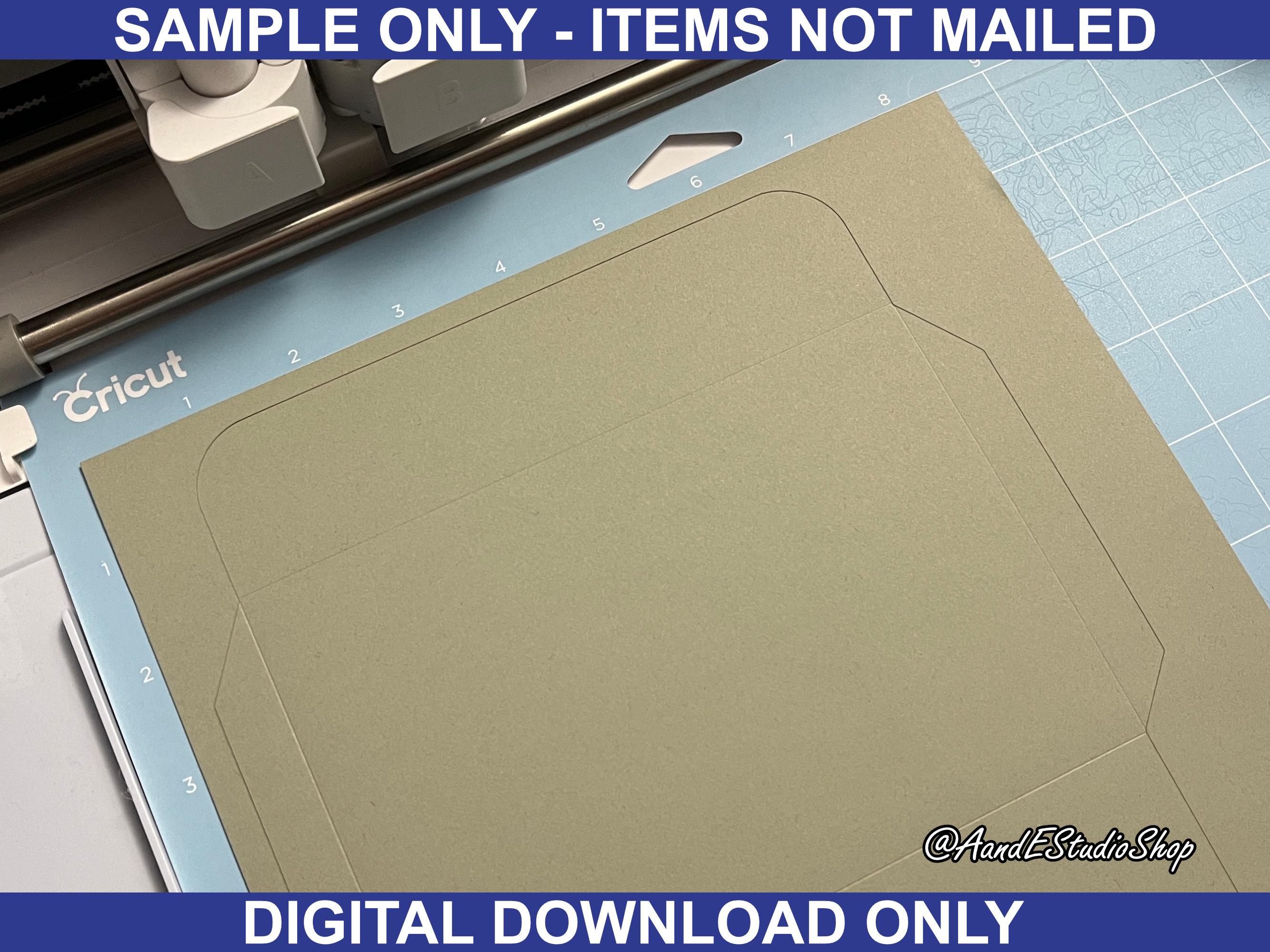 Papercut Envelope - Blank - 4.25" X 6.25" - SVG Cut & Image Files ...