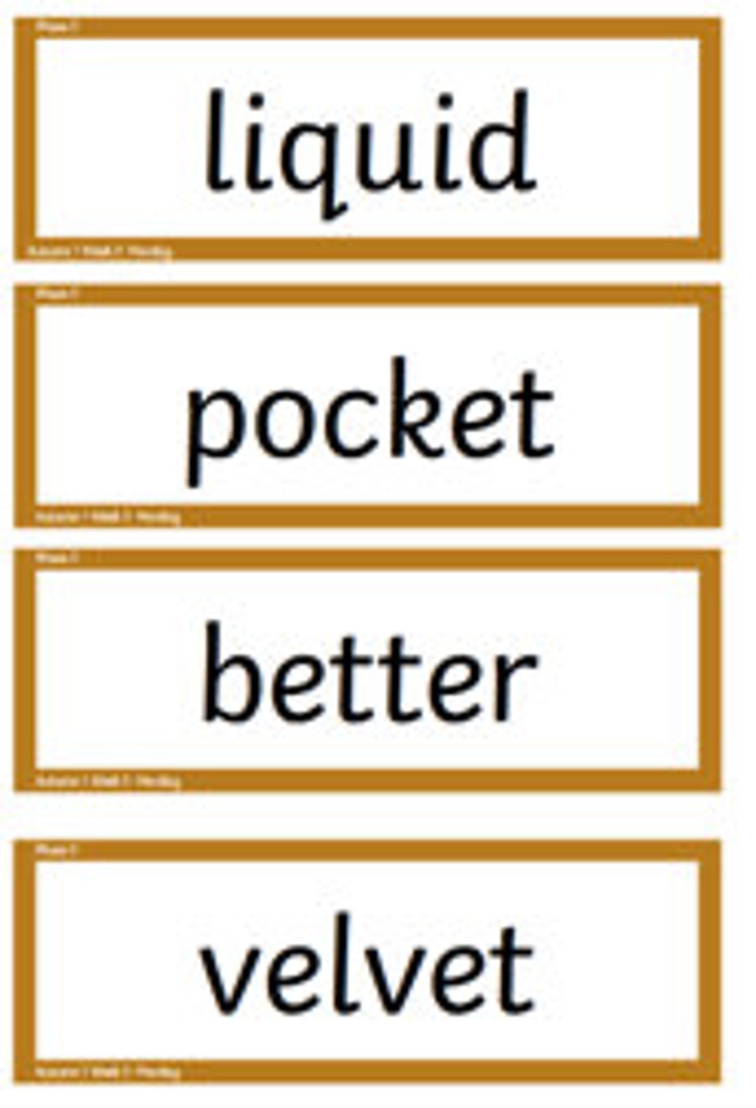 Little Wandle Year 1 Autumn 2 Daily Flashcards - Etsy