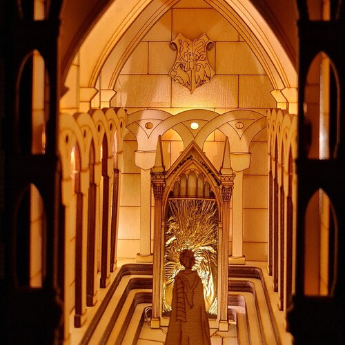 Magic Mirror DIY Book Nook / Diorama Kit Cornel73 - Etsy