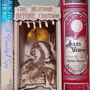 Nightmare Before Christmas DIY Book Nook / Diorama Kit | Cornel73 - Etsy