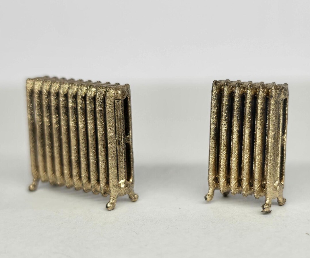 Cast Iron Radiators - 3D Printed- Bundle , Victorian/parisian Style , 1 ...