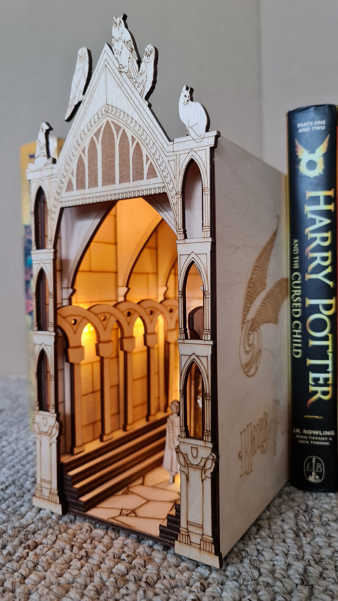 Magic Mirror DIY Book Nook / Diorama Kit | Cornel73 - Etsy