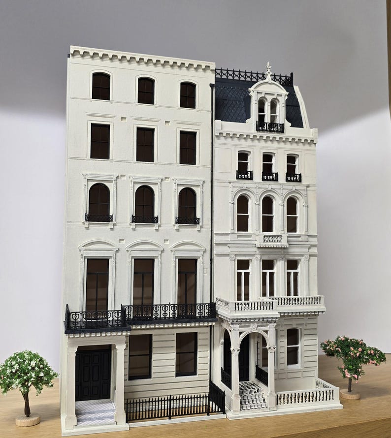 3/5 Ennismore Gardens-miniature Kit 1;48th Scale/dollhouse - Etsy