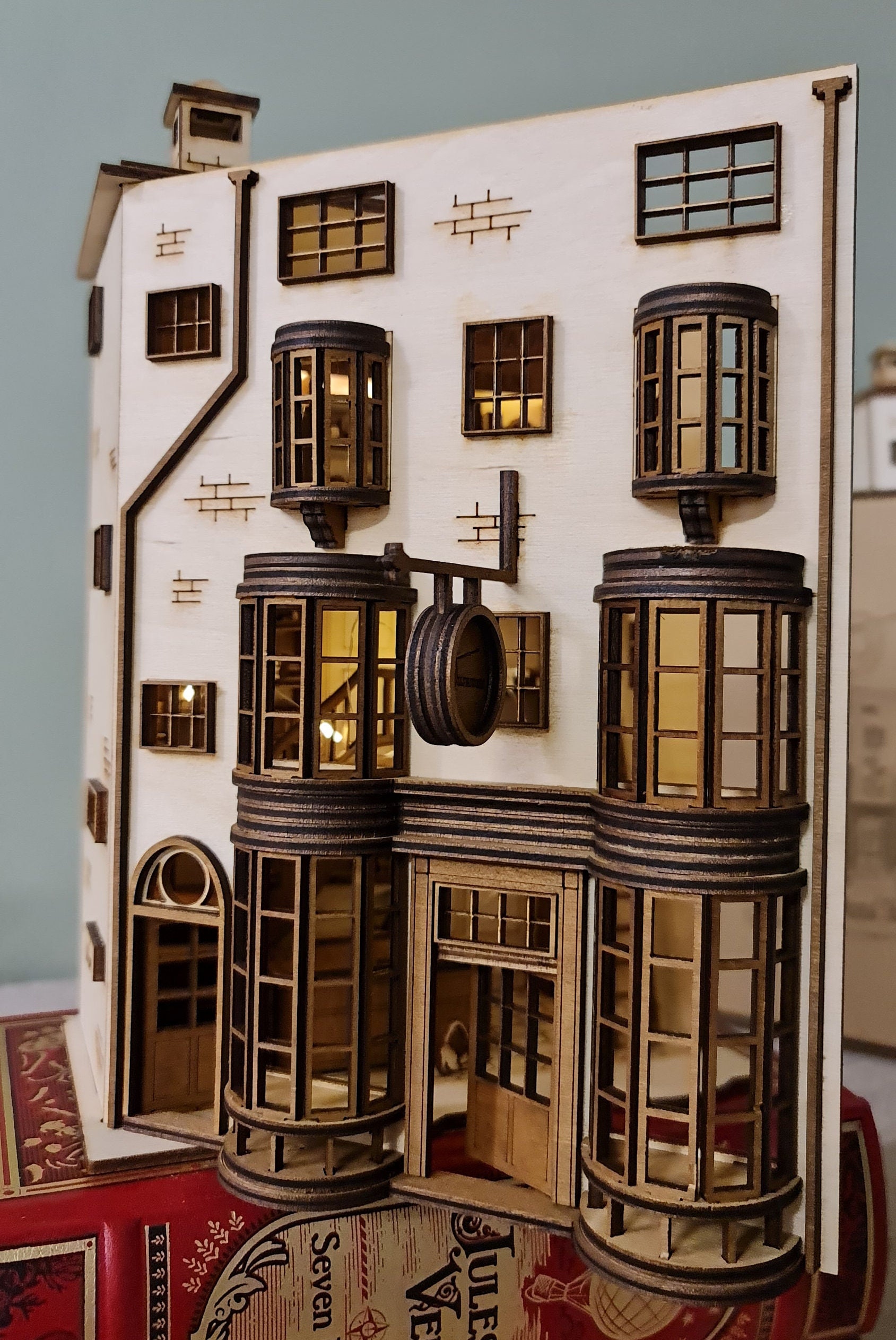 The "magic Wand Shop", Miniature Kit Model, Handmade in the Uk ...