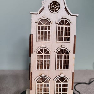 Town House No.2 Dollhouse DIY Kit Scale 1:48 | Cornel73 - Etsy UK
