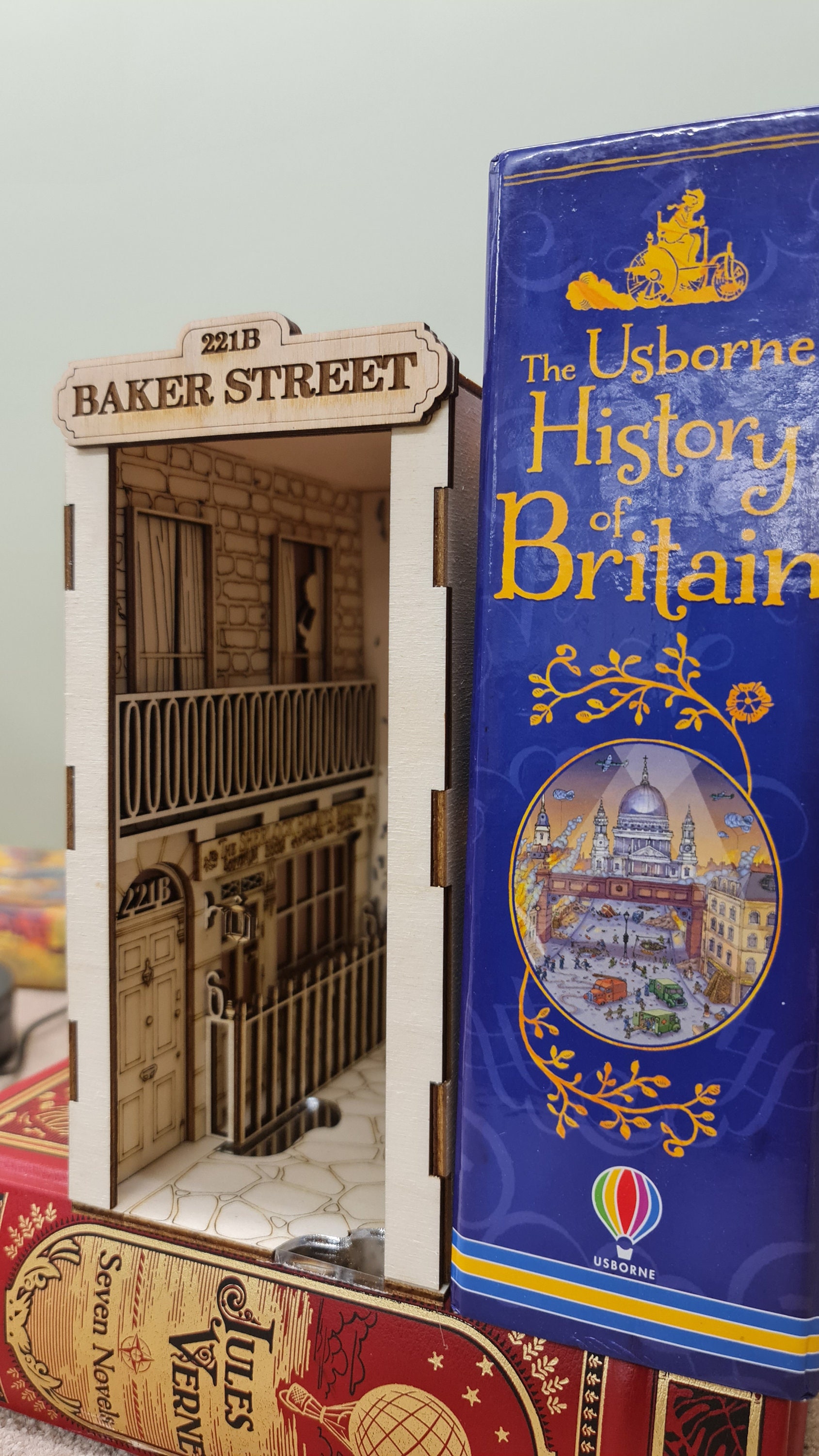 221B Baker Street DIY Kit Booknook /diorama /book Nook Murder - Etsy UK