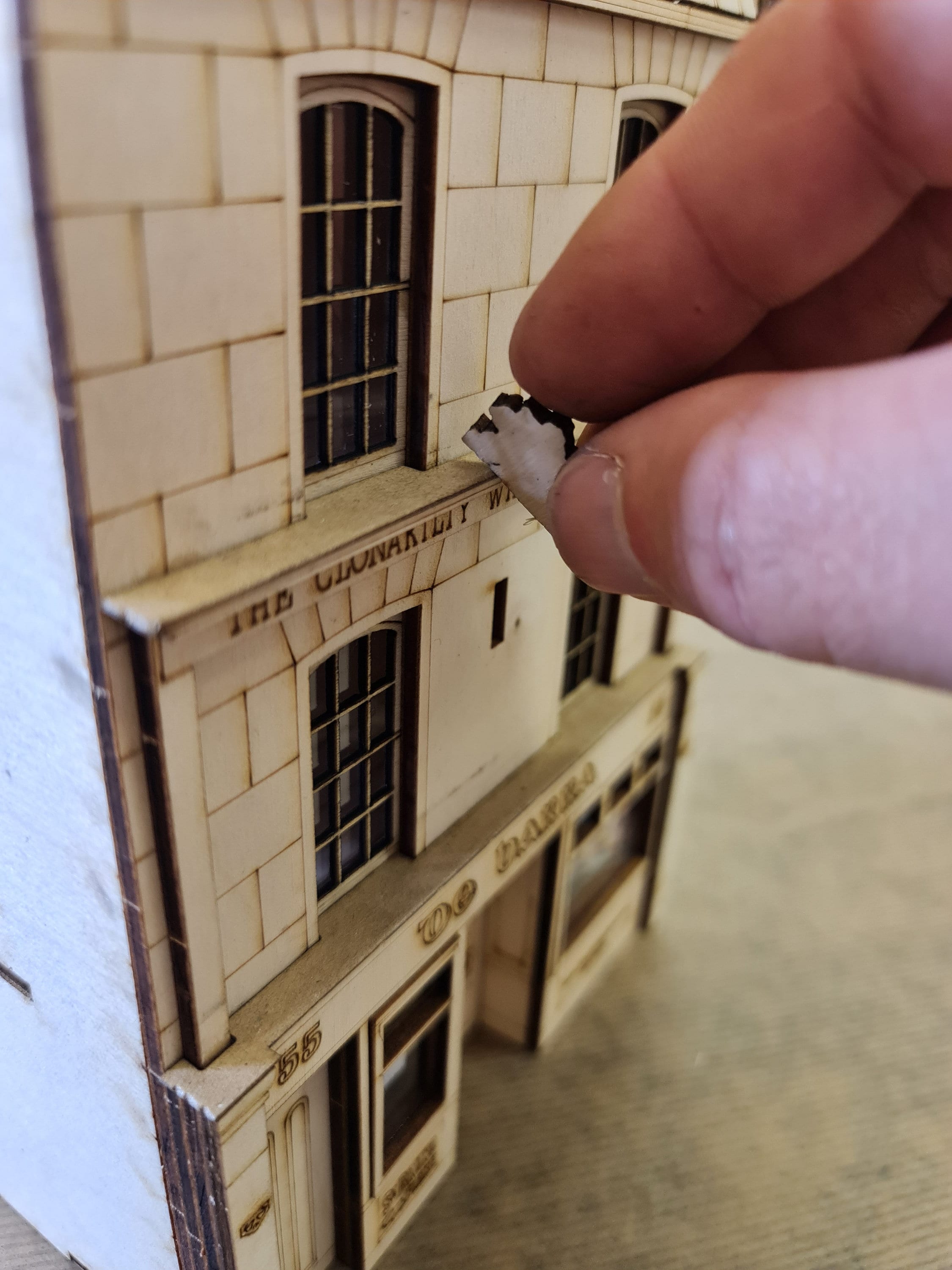 The Irish Pub - Miniature Kit, in 1-48th Scale , Diorama, Dollhouse ...