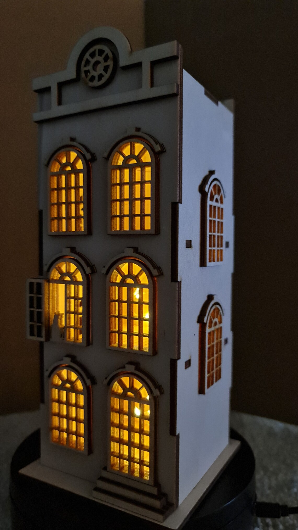 Town House No.3 Dollhouse DIY Kit Scale 1:48 | Cornel73 - Etsy