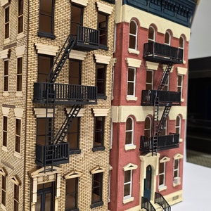 Dollhouse-"new York" Style Building Kit, in 1;48th Scale - Etsy Canada