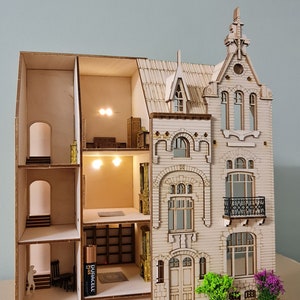 DOLLHOUSE , " Orchard House " - Miniature Kit -1:48th Scale - Etsy