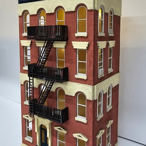 Dollhouse-"new York" Style Building Kit, in 1;48th Scale - Etsy