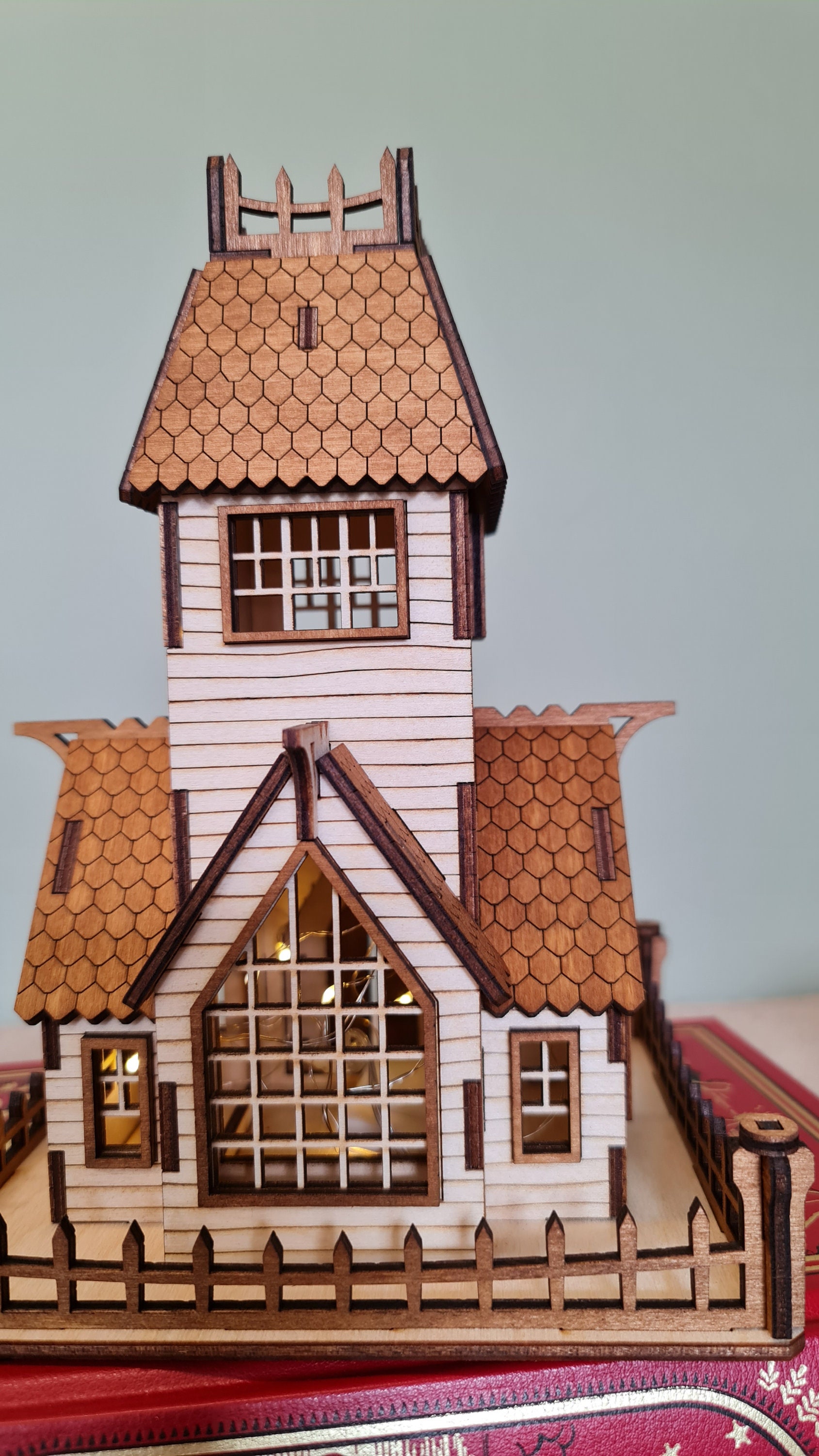 DOLLHOUSE , Miniature Kit Model "spring House"- Diy Kit - Etsy