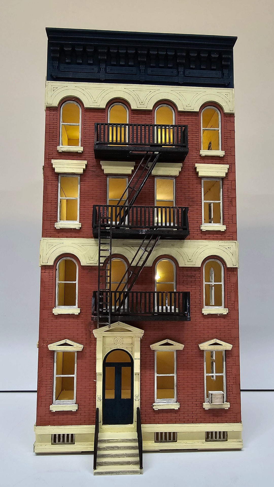 Dollhouse-"new York" Style Building Kit, in 1;48th Scale - Etsy