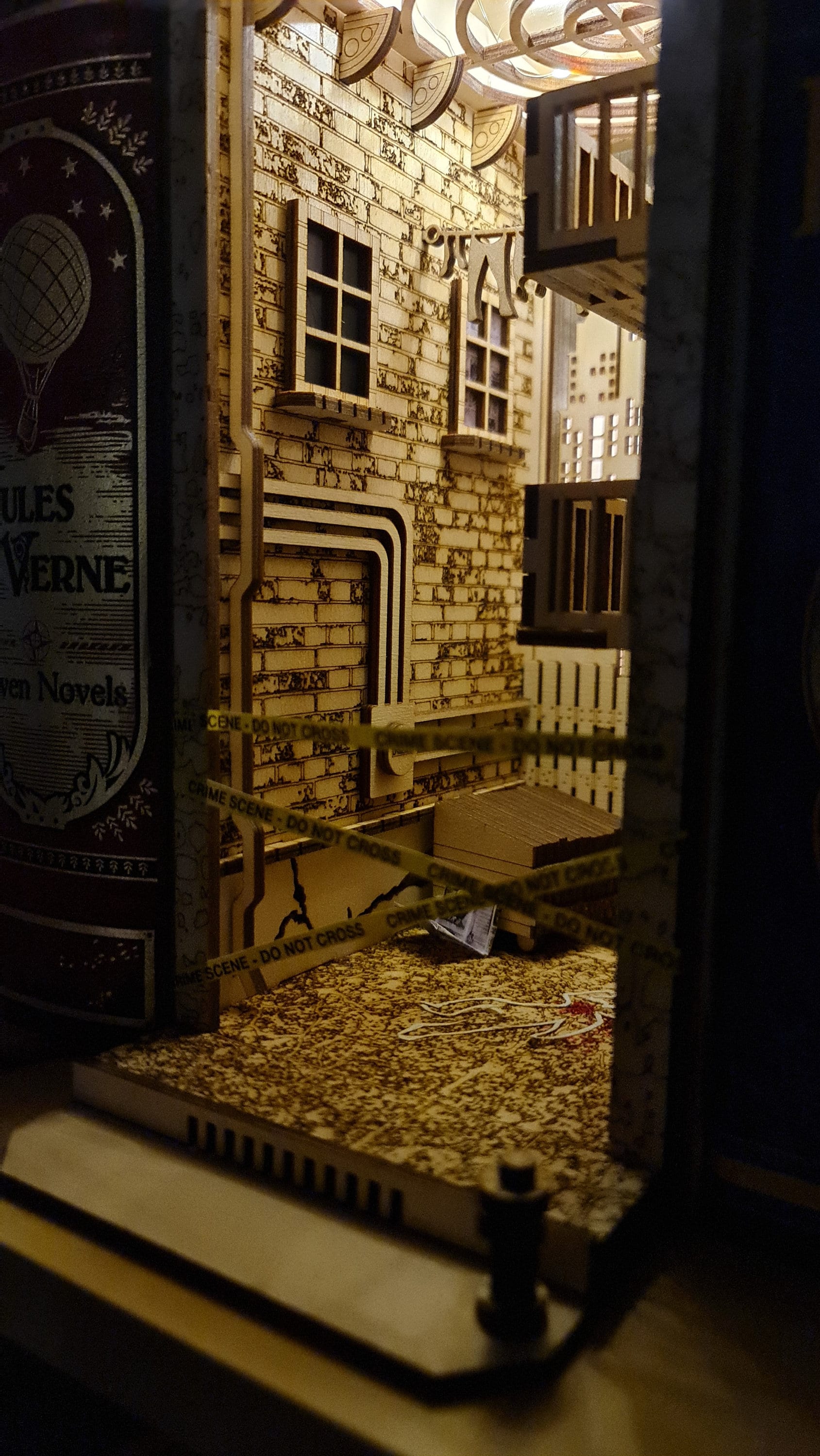 Book Nook/diorama Kit True Crime Murder Scene - Etsy UK