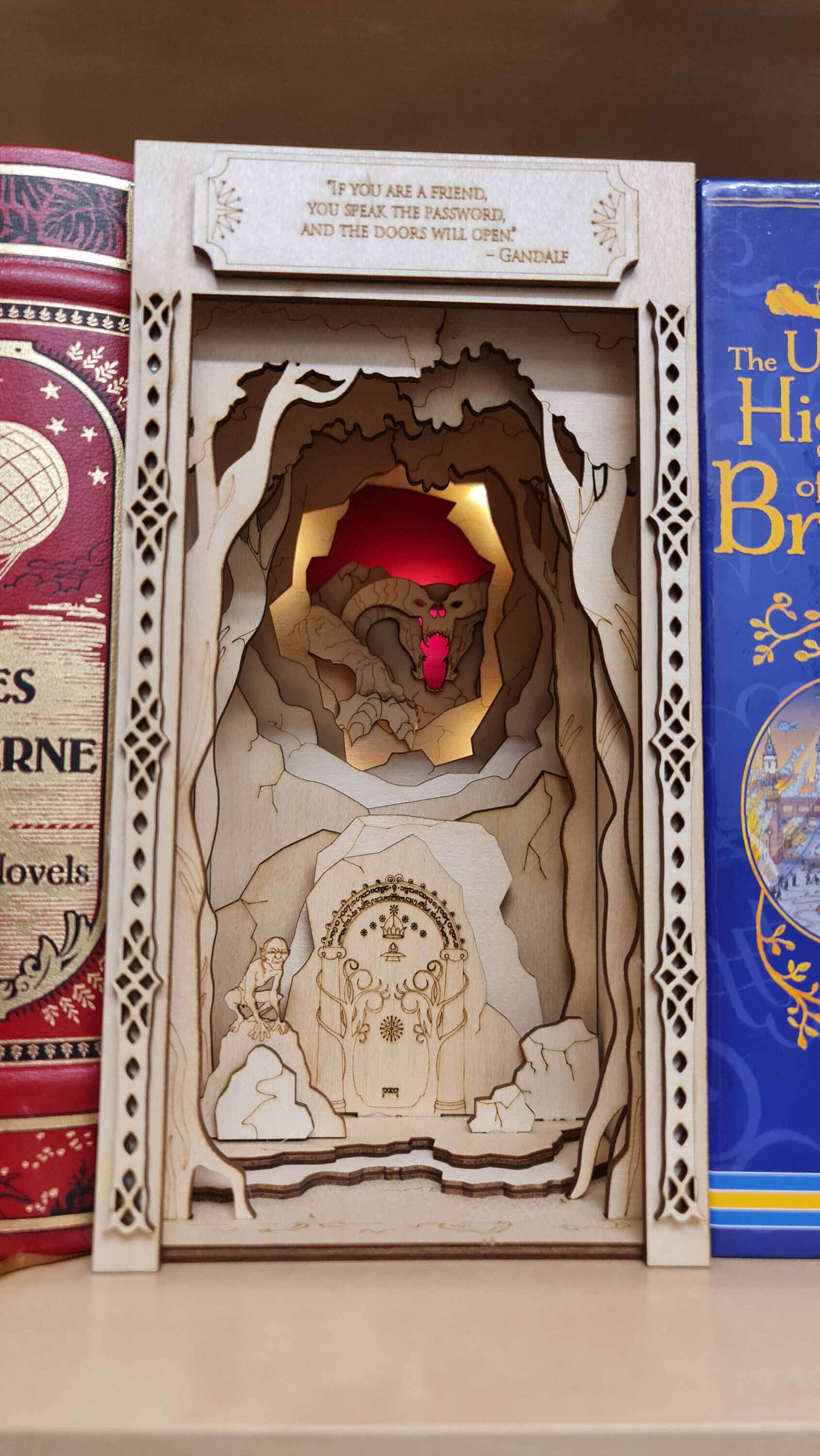 Book Nook/diorama Kit doors of Durin / West-gate / Lord of - Etsy UK