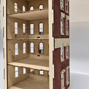 Dollhouse-"new York" Style Building Kit, in 1;48th Scale - Etsy