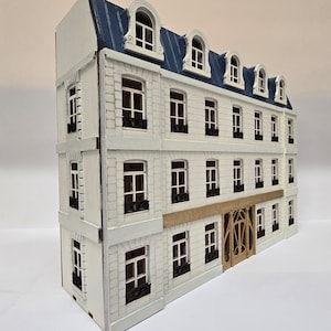 Dollhouse -"french Street Hotel" - Miniature Kit in 1;48th Scale - Etsy