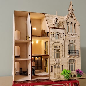 DOLLHOUSE , " Orchard House " - Miniature Kit -1:48th Scale - Etsy